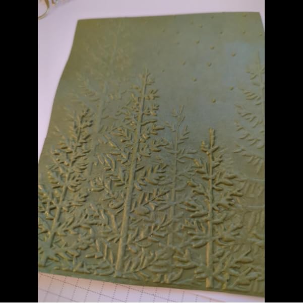 Kwan Crafts 3D Tree Woodland Background Plastic Embossing Folders for Card Making Scrapbooking and Other Paper Crafts 3050933