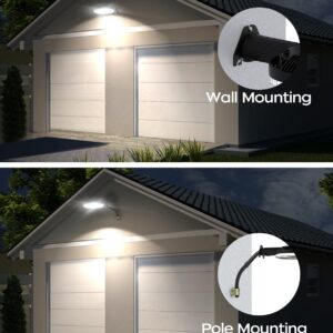 CINOTON Dusk to Dawn Led Outdoor Lighting, Barn Light with 100W 13000LM 5000K Daylight IP65 Waterproof Outdoor Flood Light with Photocell for Yard Garden Patio Street Garage