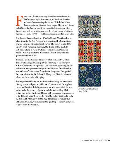 Quilting with Liberty Fabrics: 15 Quilts Celebrating 145 Years of Fabric