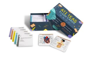 ati teas 7 flashcards - teas test 7th edition 2024-2025 study guide nursing, includes practice test questions with explained answers for the test of essential academic skills edition 7