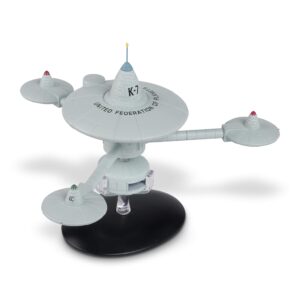 eaglemoss star trek starships special #16 deep space station k-7 with collector magazine