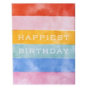 graphique birthday assorted cards | pack of 20 blank cards with envelopes | family and friends | 4 assorted designs with holographic foil accents | boxed set for personalized notes | 4.25" x 6"