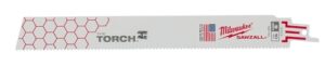 9" l reciprocating saw blade, 5 pk.