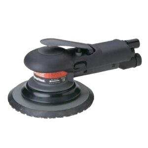 ingersoll rand 4151 random orbital air sander, 3/16" orbit, 6" vinyl pad, 12,000 rpm, 0.2 hp