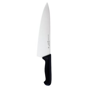 messermeister pro series 10” wide-blade chef’s knife - german x50 stainless steel & nsf-approved polyfibre handle - 15-degree edge, rust resistant & easy to maintain - made in portugal