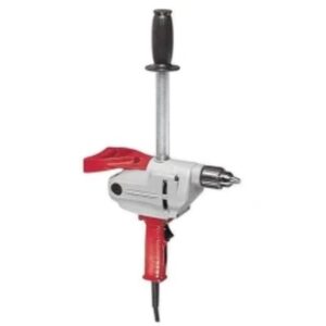 milwaukee's electric drill, 1/2 in, 450 rpm, 7.0a, red (1660-6)