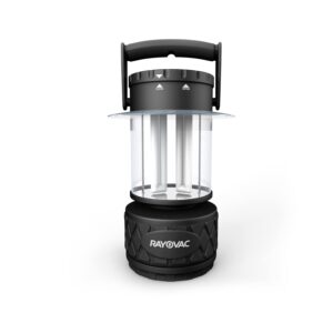 rayovac sportsman led camping lantern, battery powered lantern, water resistant hurricane supplies and emergency light, pack of 1