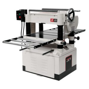 jet 20-inch planer, 4 hss knives, 3 hp, 230v 1ph (model jwp-208-1)