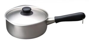 sori yanagi japanese-made saucepan 18cm (with stainless matte - lid)