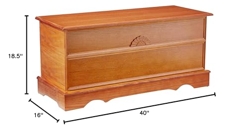 Coaster Home Furnishings Paula Rectangular Cedar Chest Honey