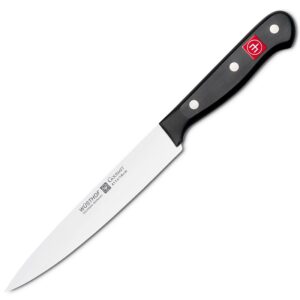 wüsthof gourmet 6 sandwich knife, 11 x 2 x 1 inches, black