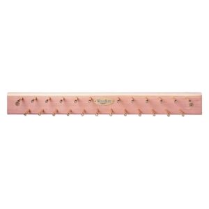 woodlore cedar tie rack up to 24 ties