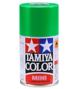 tamiya 85035 lacquer spray paint, ts-35 park green - 100ml spray can