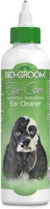 bio-groom ear-care dog ear cleaner - cruelty-free, made in usa, dog ear drops, gentle wax remover, pet ear cleaner for dogs and cats - 8 fl oz 1-pack