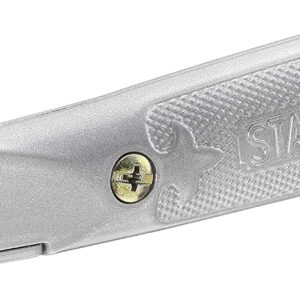 Stanley 2-10-199 199E Fixed Blade Knife, Silver