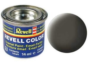 revell enamels 14ml greenish grey matt paint