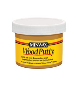 3.8 oz minwax 910 golden oak wood putty oil-based non-hardening