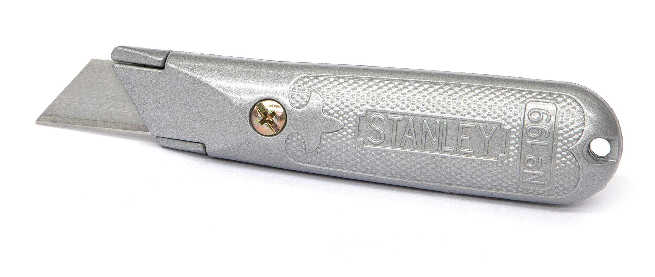 Stanley 2-10-199 199E Fixed Blade Knife, Silver