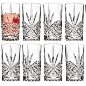 Godinger Dublin Crystal Highball Glasses, Set of 12