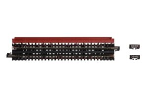 n 124mm 4-7/8" deck plate girder bridge, red