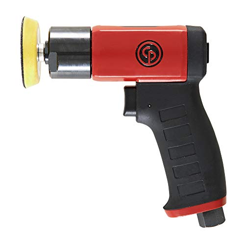 Chicago Pneumatic CP7201-3 Inch (75 mm) Air Polisher, Pistol Handle, Hook & Loop - 2,500 RPM