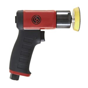 Chicago Pneumatic CP7201-3 Inch (75 mm) Air Polisher, Pistol Handle, Hook & Loop - 2,500 RPM