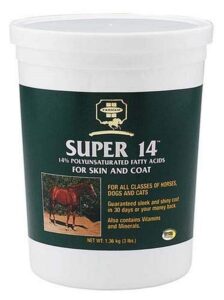 farnam super 14 healthy skin & coat supplement, 3 lbs (32304)