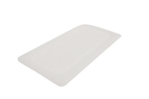 rubbermaid commercial products cold food soft seal lid, 1/3 size, white, for kitchen restaurant use