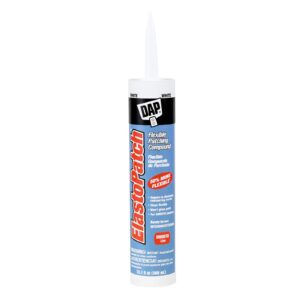 dap 12276 elastomeric patch and caulking compound, 10.1-ounce , white