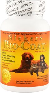 nickers bio coat concentrated biotin supplement - 3 oz