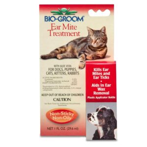 bio-groom ear mite treatment, 1-ounce