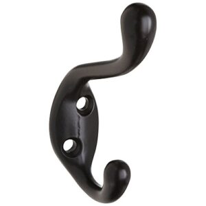 national hardware n330-886 v166 heavy duty coat and hat hook in oil rubbed bronze