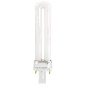 sylvania 20305 - cf9ds/841/eco - 9 watt cfl light bulb - compact fluorescent - 2 pin g23 base - 4100k -