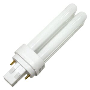 ge 97589 - f13dbx23/841/eco - 13 watt quad tube compact fluorescent light bulb, 2 pin, 4100k