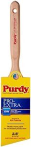 2-1/2" purdy 144152725 pro-extra glide angled sash paint brush, tynex chinex & orel