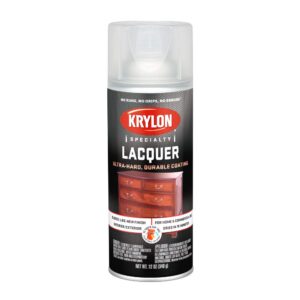 12 oz krylon k07032777 clear specialty lacquer spray finish. gloss