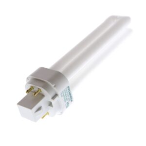 sylvania 20683 compact fluorescent 4 pin double tube 2700k, 18-watt