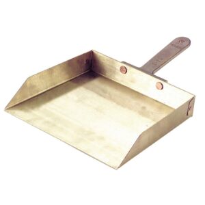 ampco safety tools d-50 dust pan, non-sparking, non-magnetic, corrosion resistant, 9" x 7-1/2"