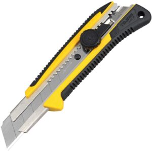 tajima lc-661 rock hard dial lock utility knife with 1" - 7 point rock hard blade