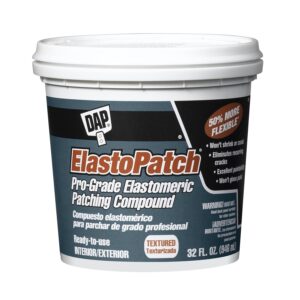 dap 12288 elastomeric patch textured, 1-quart, off-white