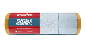 wooster brush r234-9 popcorn acoustical roller cover, 9/16-inch nap, 9-inch