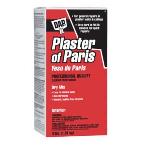 dap 10308 4-pound interior plaster of paris , white