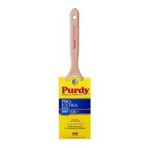 purdy 144100730 pro-extra series elasco flat trim paint brush, 3 inch