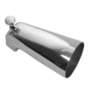 danco bathroom tub spout with front pull up diverter, chrome finish, 1-pack (88052)