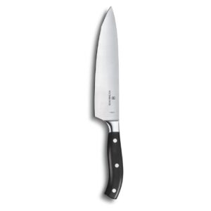 chef's, 8 in, black pom handle