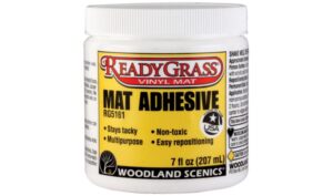 woodland scenics readygrass mat adhesive