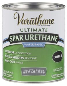 varathane 250141h water-based ultimate spar urethane, quart, semi-gloss