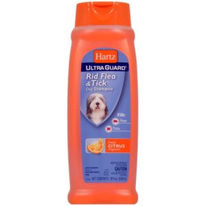 hartz ultraguard plus flea & tick shampoo for dogs with soothing aloe