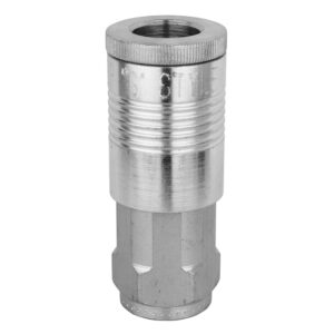 milton industrial air coupler, g-style quick connect coupler, 1/2" fnpt, steel air tool fitting, s-1815