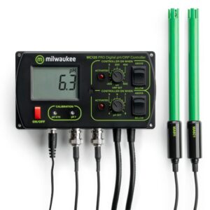 milwaukee instruments sms125 ph/orp controller, range: 0.00 to 14.00 ph, +/- 1000 mv(orp)